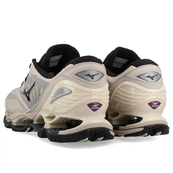Mizuno Wave Prophecy Ls Sneakers - Silver Cloud/black