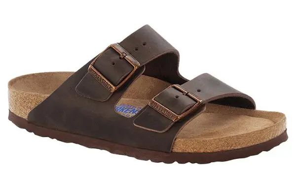 BIRKENSTOCK Arizona Soft Footbed Oiled Leather - Brown