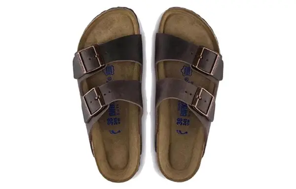 BIRKENSTOCK Arizona Soft Footbed Oiled Leather - Brown