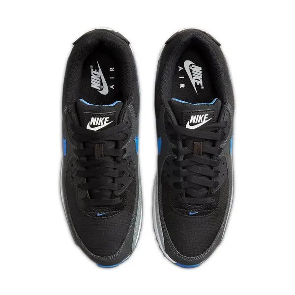 Nike Max 90 "black Medium Blue - Black/gray/blue