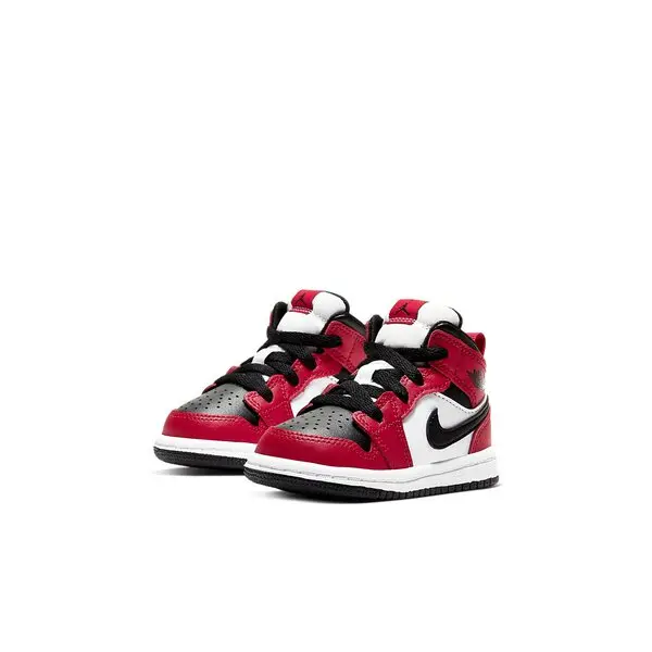 JORDAN Air 1 Mid "chicago Black Toe" Sneakers - Red