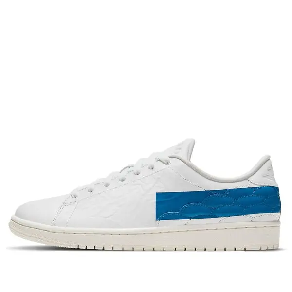 JORDAN Air 1 Centre Court "military Blue" Sneakers - White/blue