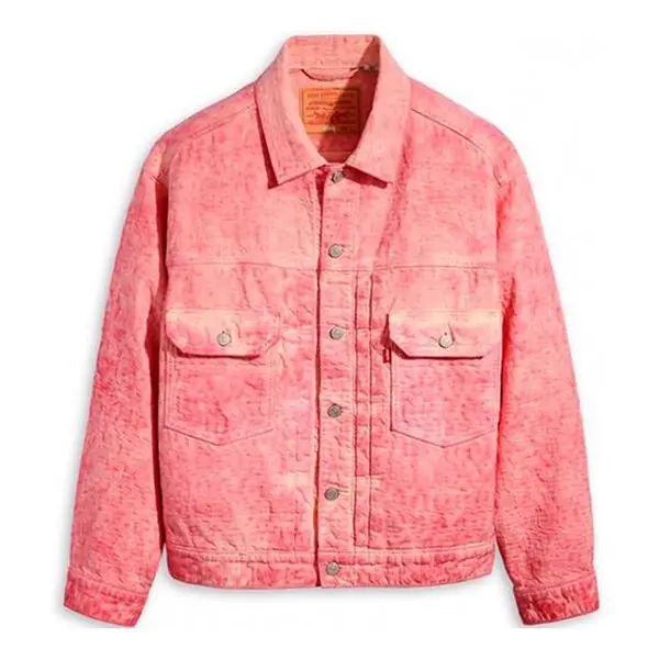 StÜssy X Levi's Dyed Jacquard Jacket - Pink