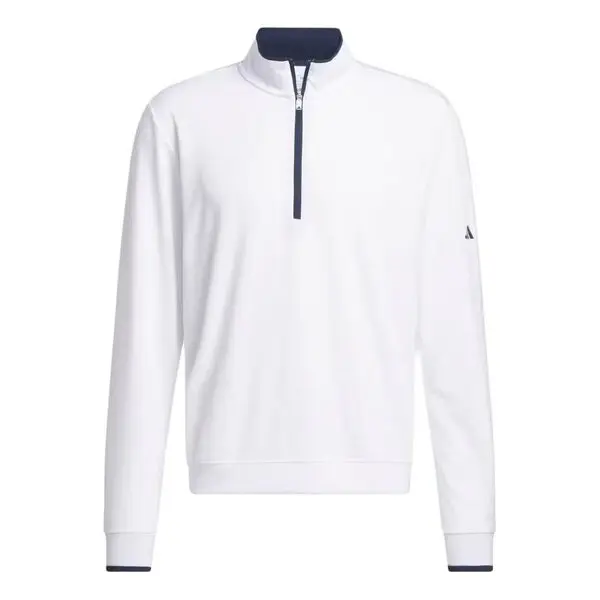 Adidas Lightweight Half-zip Top - White