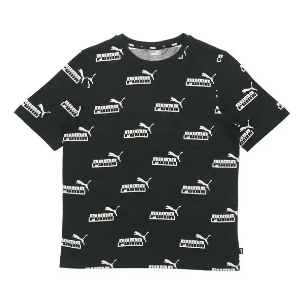PUMA Aop T-shirt - Black