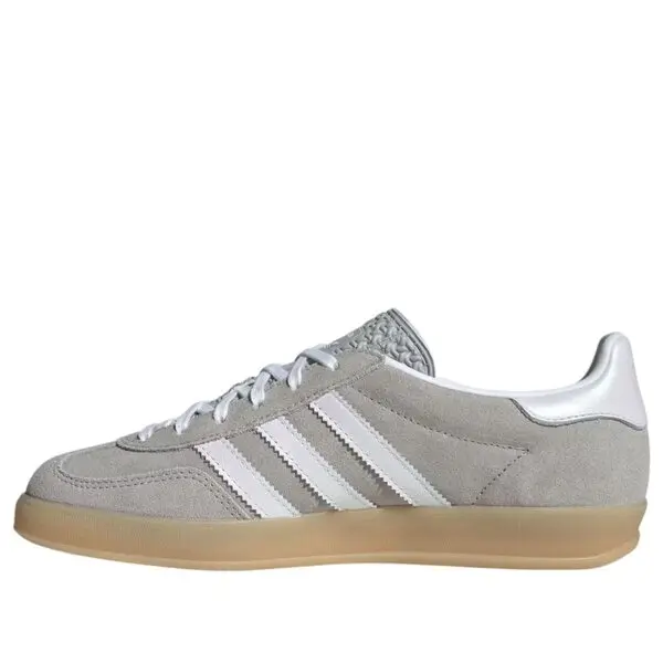 Adidas Gazelle Indoor Sneakers - Grey/white/gum