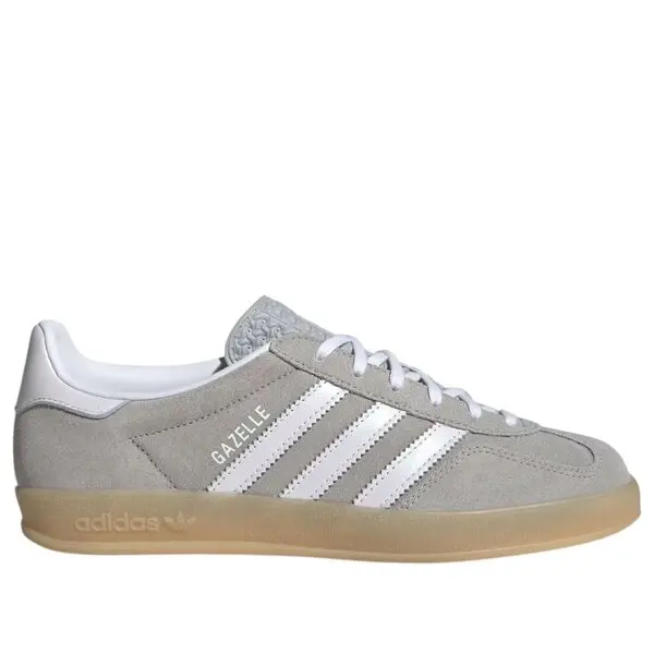 Adidas Gazelle Indoor Sneakers - Grey/white/gum