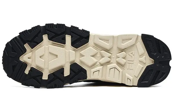 FILA Trek 1s Low Top Sneakers - Black/silver/white