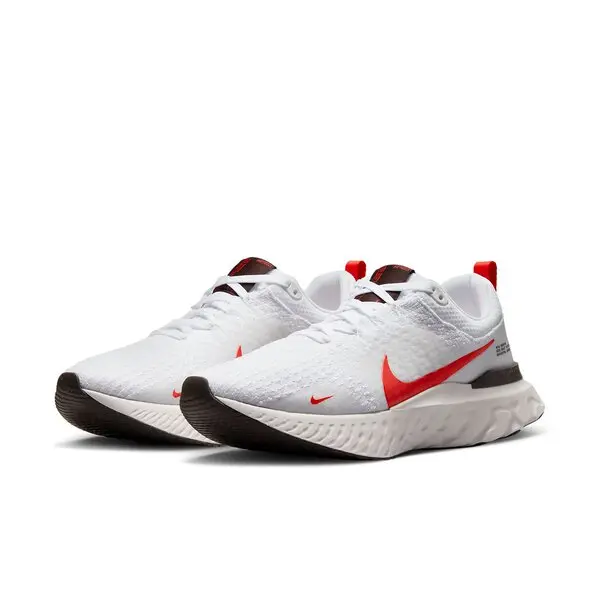 Nike React Infinity Run Flyknit 3 Athletic Sneakers - White