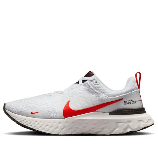 Nike React Infinity Run Flyknit 3 Athletic Sneakers - White