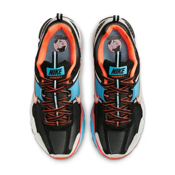 Nike Zoom Vomero Athletic Sneakers - Black/light Bone/blue