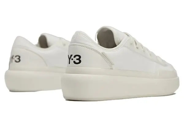 Adidas Y-3 Ajatu Court Low Sneakers - Core White/black