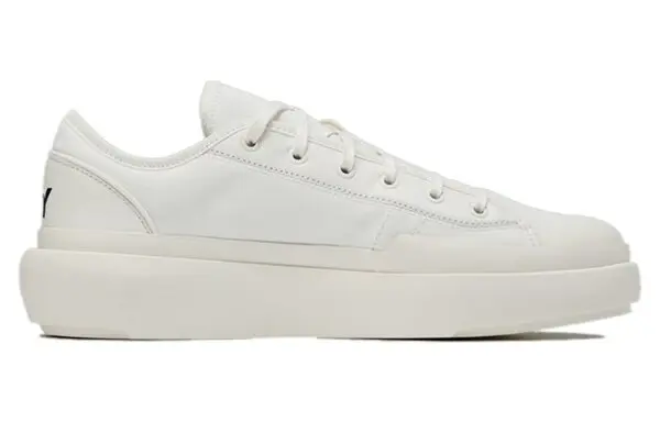 Adidas Y-3 Ajatu Court Low Sneakers - Core White/black