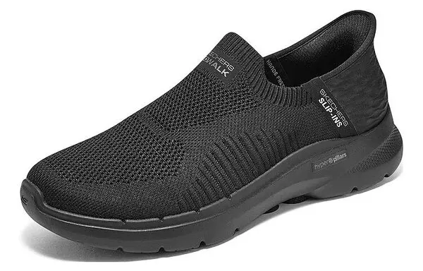 Sketchers Go Walk 6 Slip-on Sneakers - Black