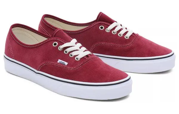 VANS Authentic Corduroy Sneakers - Red