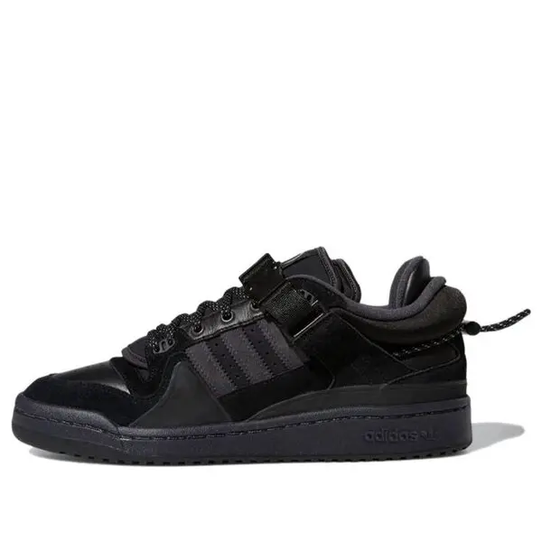 Adidas Bad Bunny X Forum Buckle Low Sneakers - Core Black