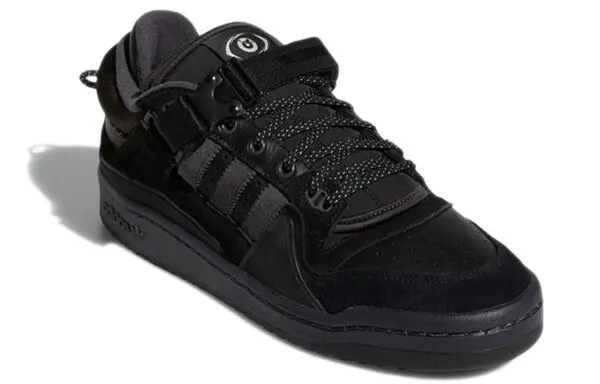 Adidas Bad Bunny X Forum Buckle Low Sneakers - Core Black