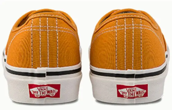 VANS Authentic 33 Dx Low Top Sneakers - Orange