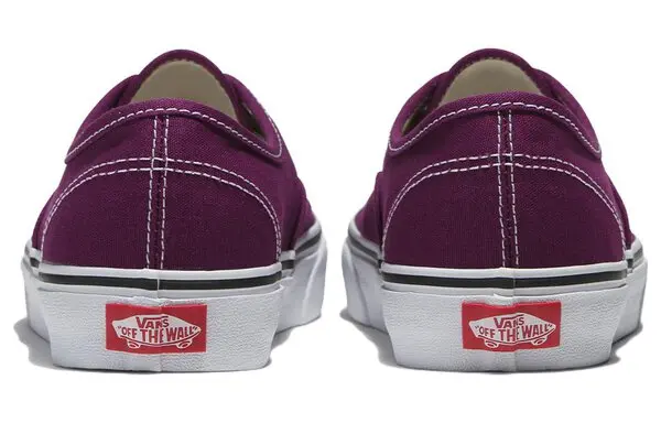 VANS Authentic Low Top Sneakers - Dark Purple