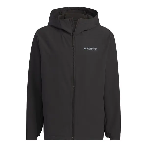 Adidas Brushed Soft Shell Hooded Jacket