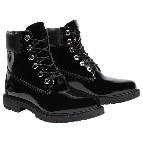 Timberland Inch Premium Waterproof Patent Boots - Black