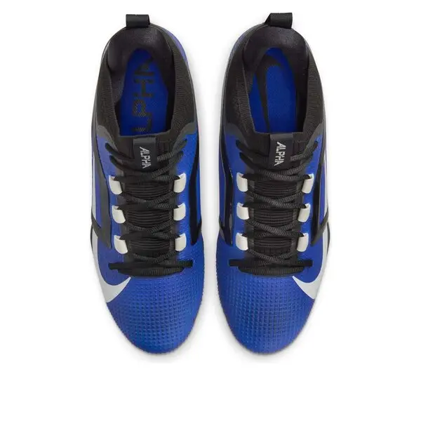 Nike Alpha Menace 4 Elite Football Cleats - Blue/black