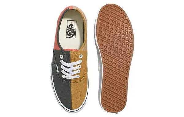 VANS Authentic Split Duck Canvas Low Top Sneakers - Multi-color