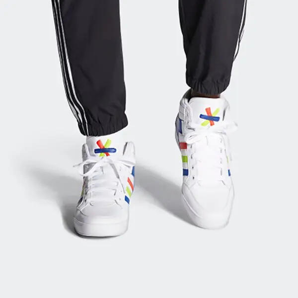 Adidas Hard Court Hi Sneakers - White