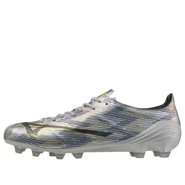 Mizuno Alpha 2 Japan Fg Football Boots - Silver/gold
