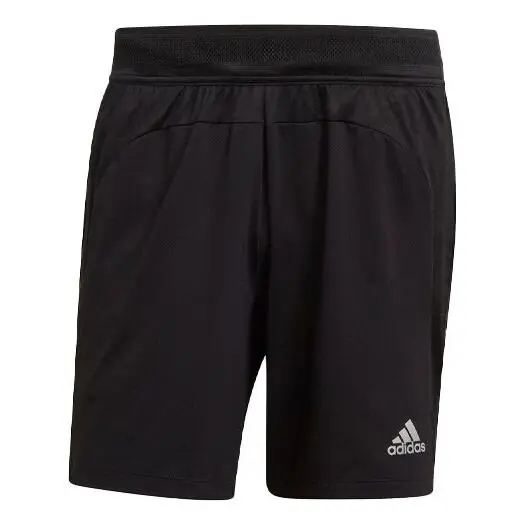 Adidas Alphabet Logo Loose Sports Shorts - Black