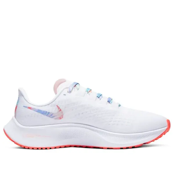 Nike Zoom Pegasus 37 "tie-dye" Athletic Sneakers - White