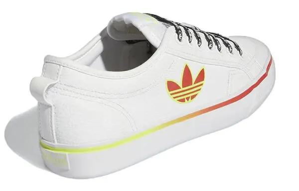 Adidas Nizza Trefoil Low Top Sneakers - White