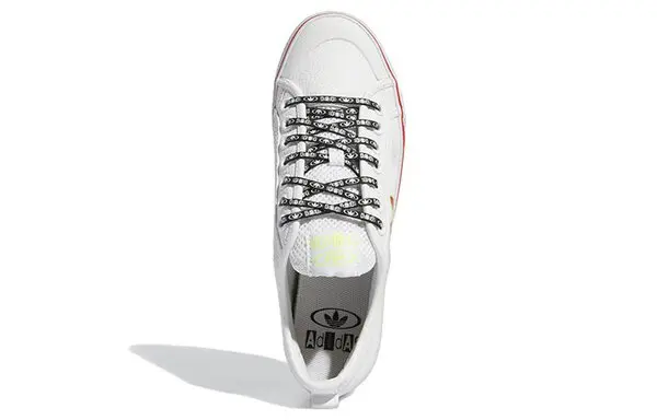 Adidas Nizza Trefoil Low Top Sneakers - White