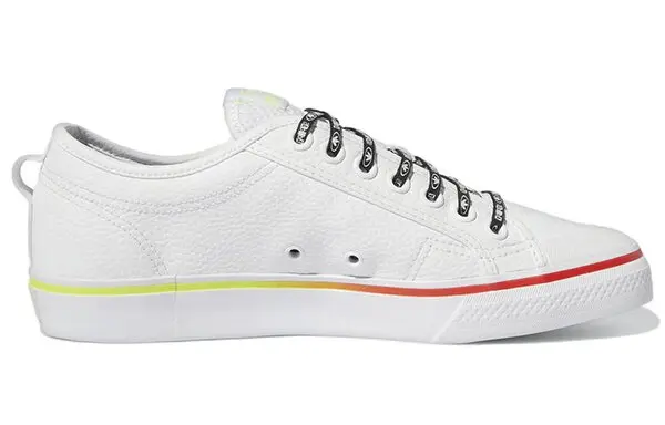 Adidas Nizza Trefoil Low Top Sneakers - White