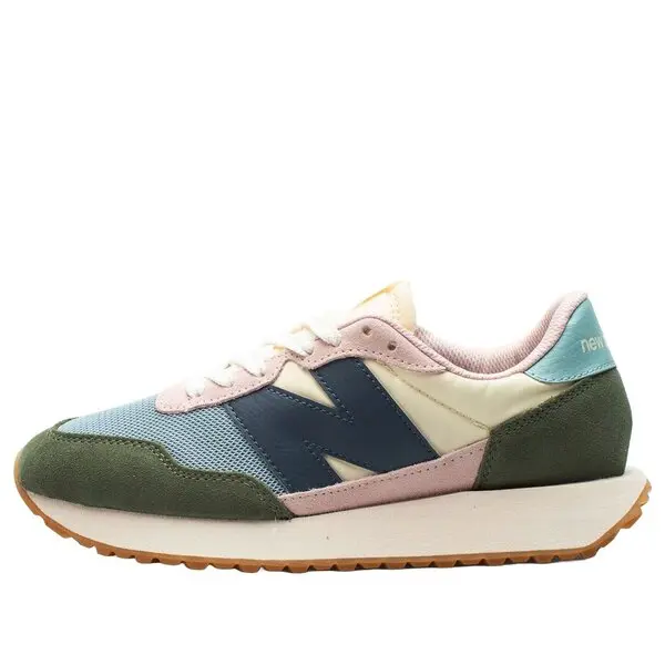 NEW BALANCE 237 "norway Spruce Storm " Casual Lace-up Sneakers - Blue