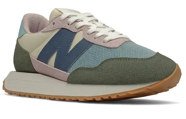 NEW BALANCE 237 "norway Spruce Storm " Casual Lace-up Sneakers - Blue