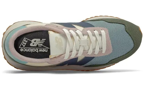 NEW BALANCE 237 "norway Spruce Storm " Casual Lace-up Sneakers - Blue