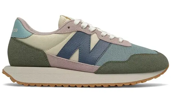 NEW BALANCE 237 "norway Spruce Storm " Casual Lace-up Sneakers - Blue
