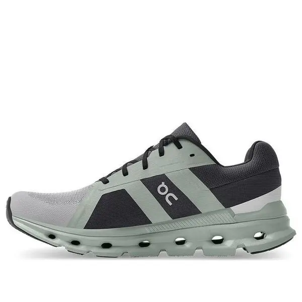 On Cloudaway Lace-up Sneakers - Alloy/moss