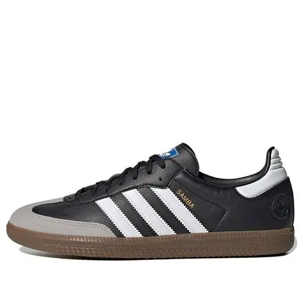 Adidas Samba Vegan Low Top Sneakers - Black/cloud White/core Black