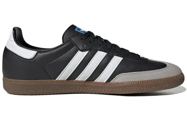 Adidas Samba Vegan Low Top Sneakers - Black/cloud White/core Black