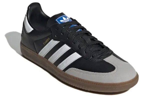 Adidas Samba Vegan Low Top Sneakers - Black/cloud White/core Black