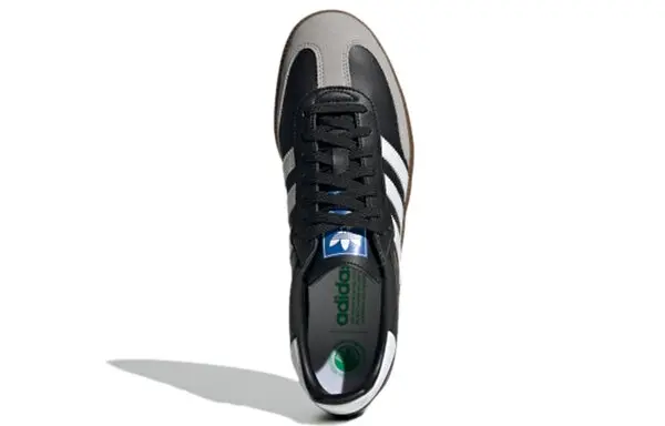 Adidas Samba Vegan Low Top Sneakers - Black/cloud White/core Black