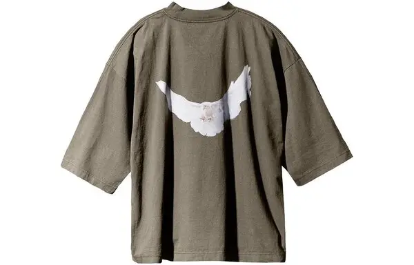 Yeezy Ss22 Dove 3/4 Sleeve Tee - Beige