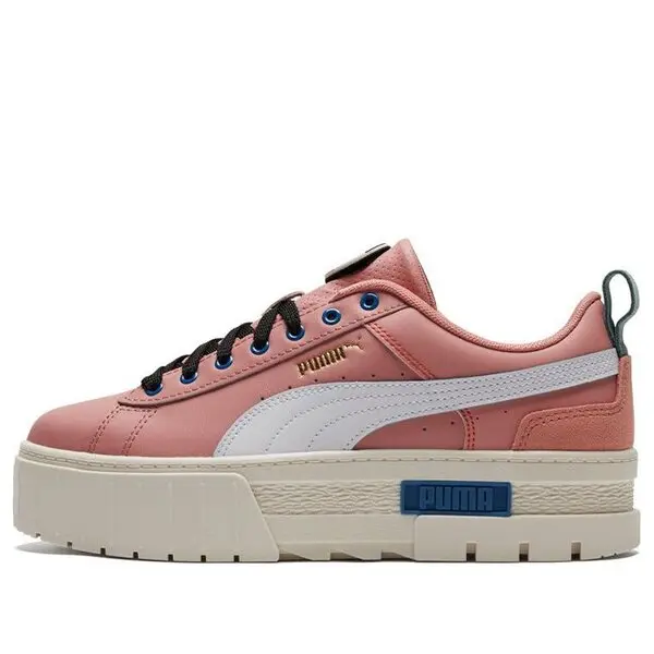 PUMA Mayze "go For" Platform Sneakers - Pink/white
