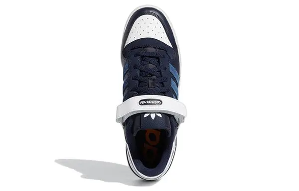 Adidas Originals Forum Low Top Sneakers - White/gray/blue