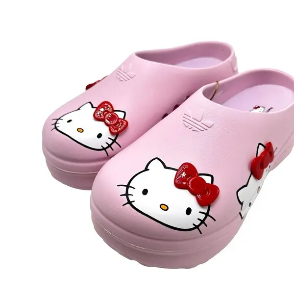 Adidas X Hello Kitty Adifom Stan Smith Mule - Pink/white