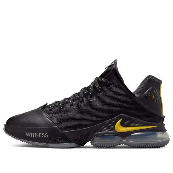 Nike Lebron 19 Low "witness" Sneakers - Black/yellow
