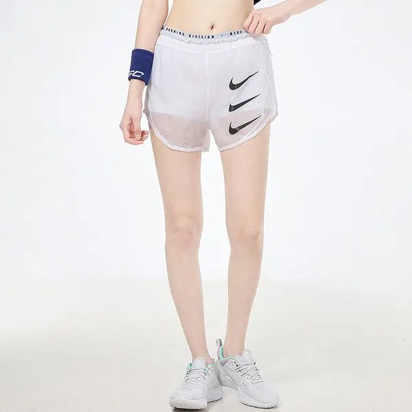 Nike Division Tempo Luxe 2-in-1 Sports Shorts - White