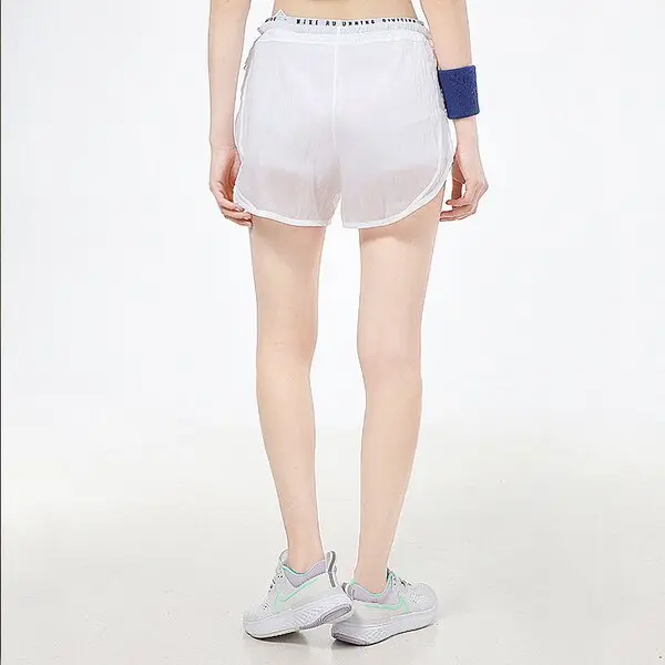 Nike Division Tempo Luxe 2-in-1 Sports Shorts - White